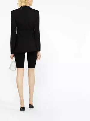 NENSI DOJAKA Belted Wool-blend Blazer