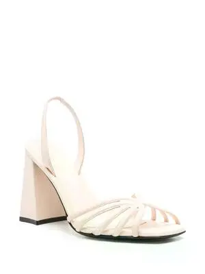 ALEVI MILANO 90mm Tara Sandals - Neutrals