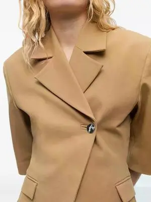 GANNI Short-sleeved Blazer