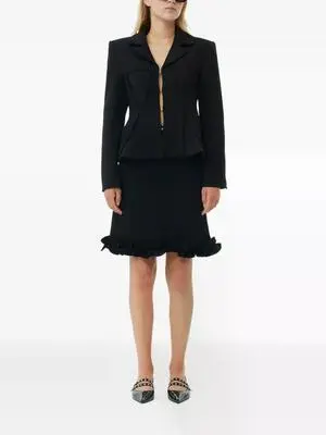 GANNI Notched-lapels Blazer