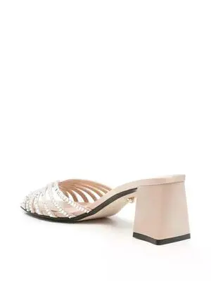 ALEVI MILANO Vittoria Crystal Embellished Sandals