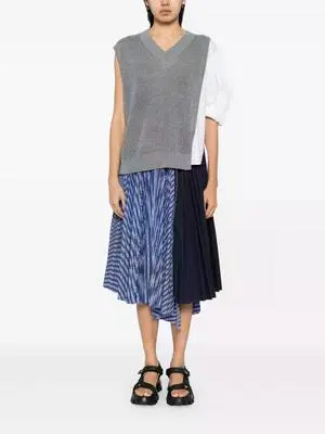 Kolor V-neck Jumper - Grey