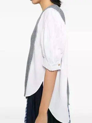 Kolor V-neck Jumper - Grey