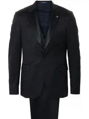 Tagliatore Satin-trim Dinner Suit