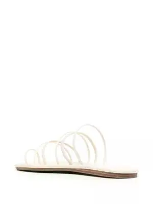 ANCIENT GREEK SANDALS Imathio Leather Flat Sandals