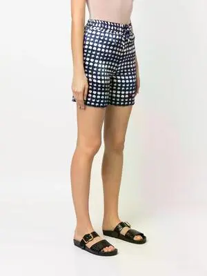 Kiton Spot-print Elastic Shorts