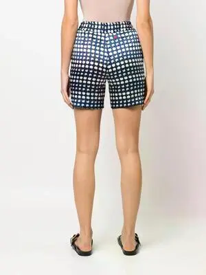 Kiton Spot-print Elastic Shorts