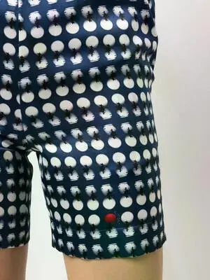 Kiton Spot-print Elastic Shorts