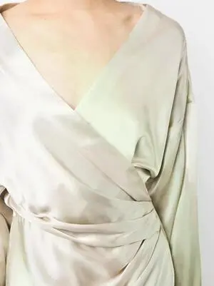 Michelle Mason Draped Mini Dress