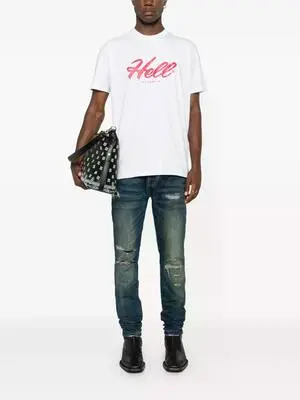 PURPLE BRAND Distressed Skinny Jeans
