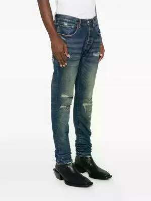 PURPLE BRAND Distressed Skinny Jeans