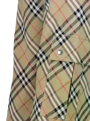 Burberry Vintage Check Patterned Trousers