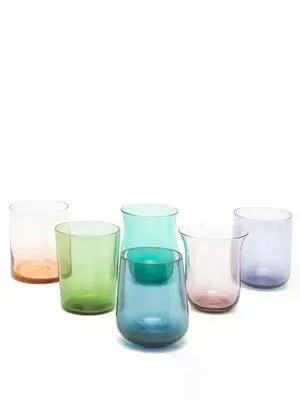 BITOSSI HOME Assorted Tumblers - Green