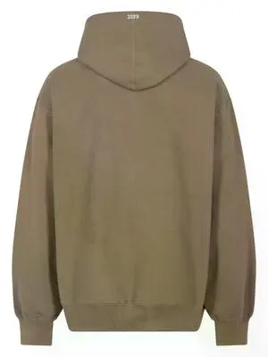Supreme Box Logo Cotton Hoodie - Neutrals