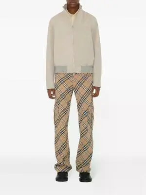 Burberry Checked Cargo Pants