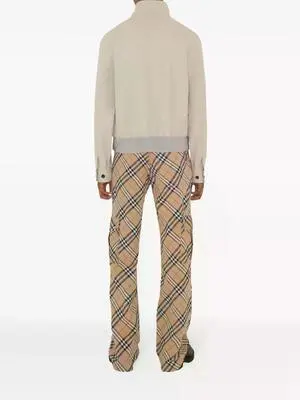 Burberry Checked Cargo Pants