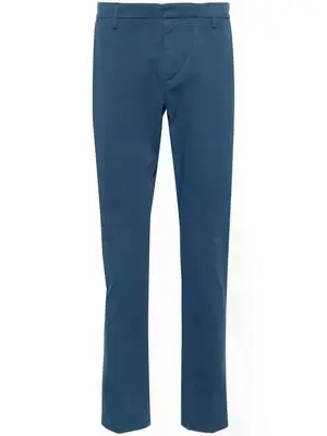 DONDUP Slim-leg Cotton Chinos - Blue