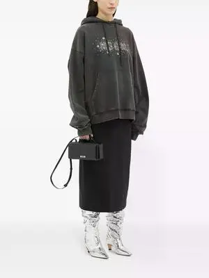 MSGM Logo-print Maxi Skirt