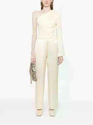 REFORMATION Olina Silk Trousers