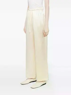 REFORMATION Olina Silk Trousers