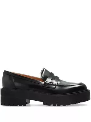 GIANVITO ROSSI Leather Loafers