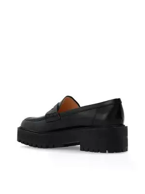 GIANVITO ROSSI Leather Loafers