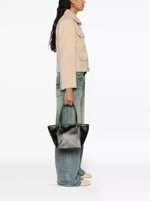 By Far Bar Leather Tote Bag