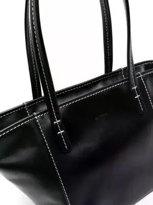 By Far Bar Leather Tote Bag