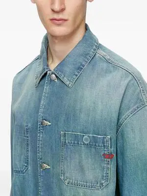 DIESEL® D-stack-u Denim Jacket - Blue