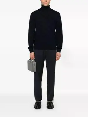 Missoni Turtleneck Chevron Sweater