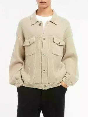 BARRIE Patchwork Denim Jacket - Neutrals