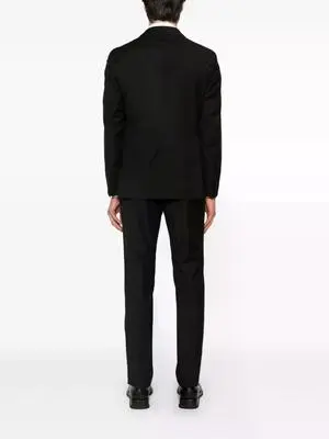 Tagliatore Virgin Wool Suit - Black