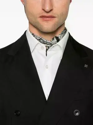 Tagliatore Virgin Wool Suit - Black