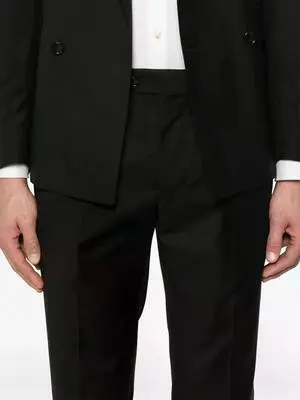 Tagliatore Virgin Wool Suit - Black
