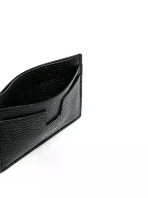 TOM FORD Logo-print Leather Card Holder - Black