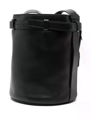 Moschino Tie Me Belted Bucket Bag