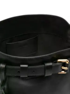 Moschino Tie Me Belted Bucket Bag