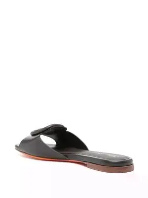 Santoni Decorative-buckle Slides