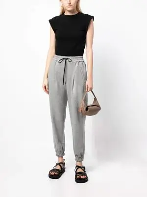 3.1 Phillip Lim Mélange-effect Drawstring Track Pants