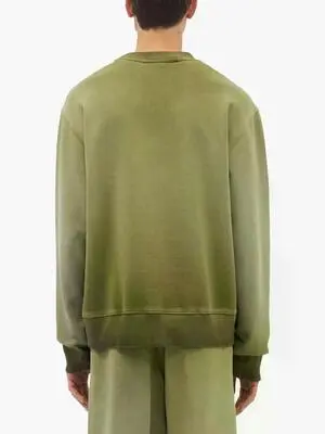 MSGM Embroidered-logo Cotton Sweatshirt