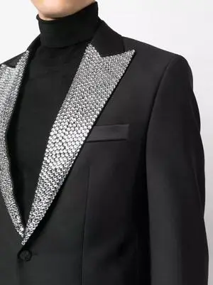 Philipp Plein Crystal-embellished Dinner Suit