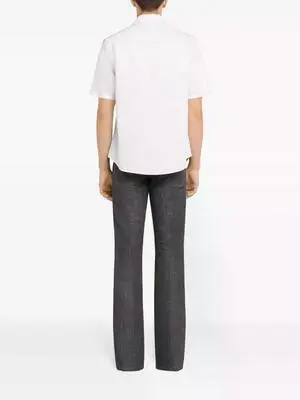 COURREGES Poplin Zip Shirt