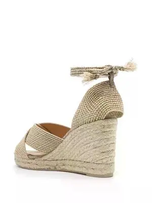 CastaÑer 90mm Becca Espadrilles - Neutrals