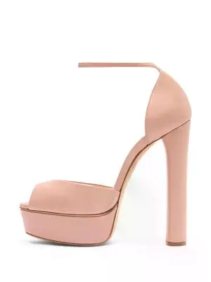 Casadei 140mm Flora Sandals - Pink