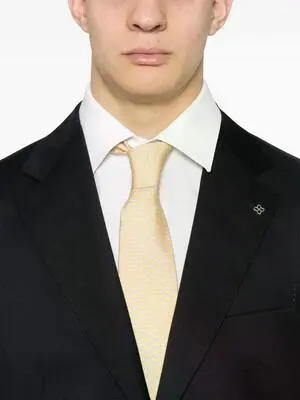 Tagliatore Brooch-detail Suit - Blue