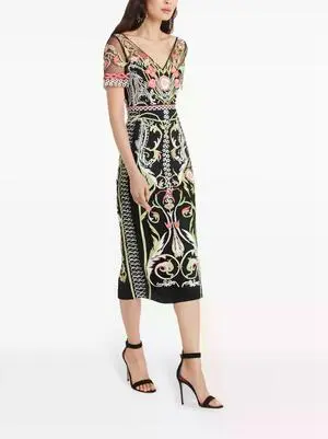 TEMPERLEY LONDON Alessia Midi Dress