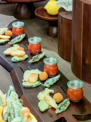 SAMBONET Wood Serving Board
