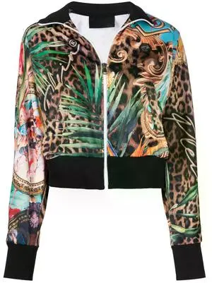 PHILIPP PLEIN Baroque Flowers-Print Jacket