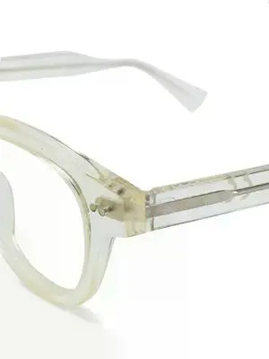 EPOS Bronte Round-frame Glasses - White