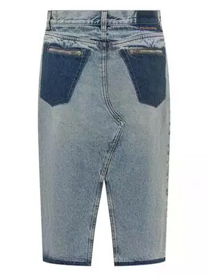 Stella McCartney Asymmetrical Denim Skirt